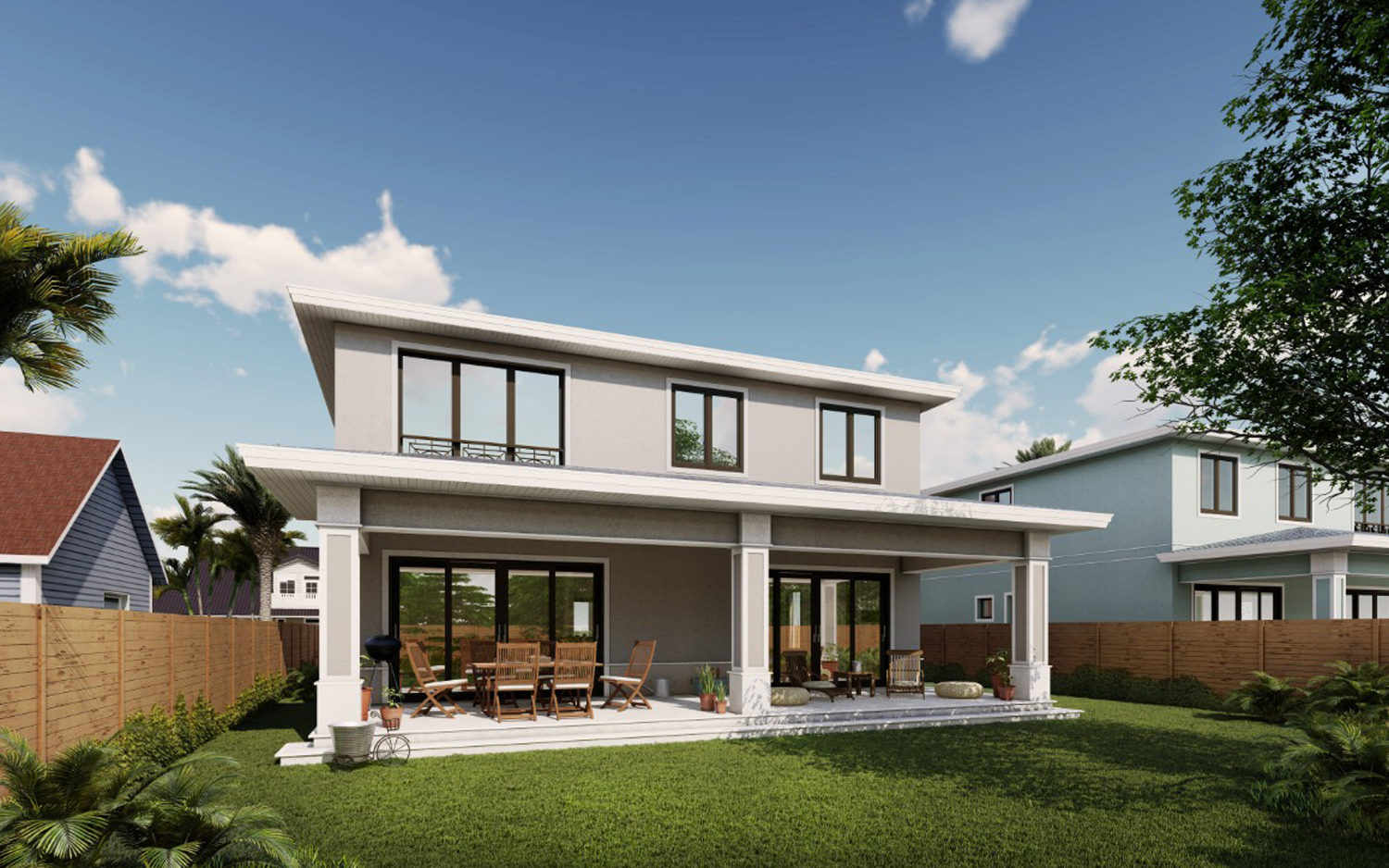 Fort Lauderdale Twin Homes – NuSpace Construction